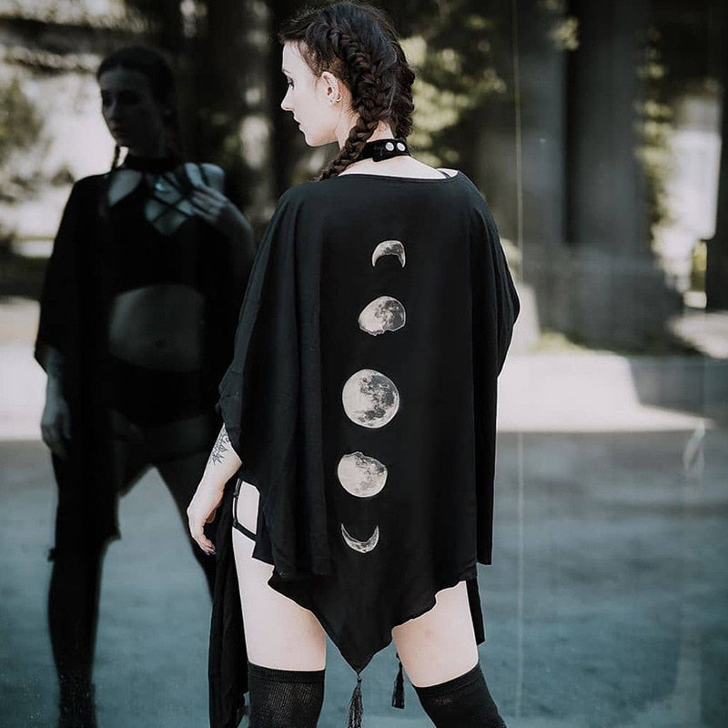 Moon Phases Cloak | Black Widow Shop