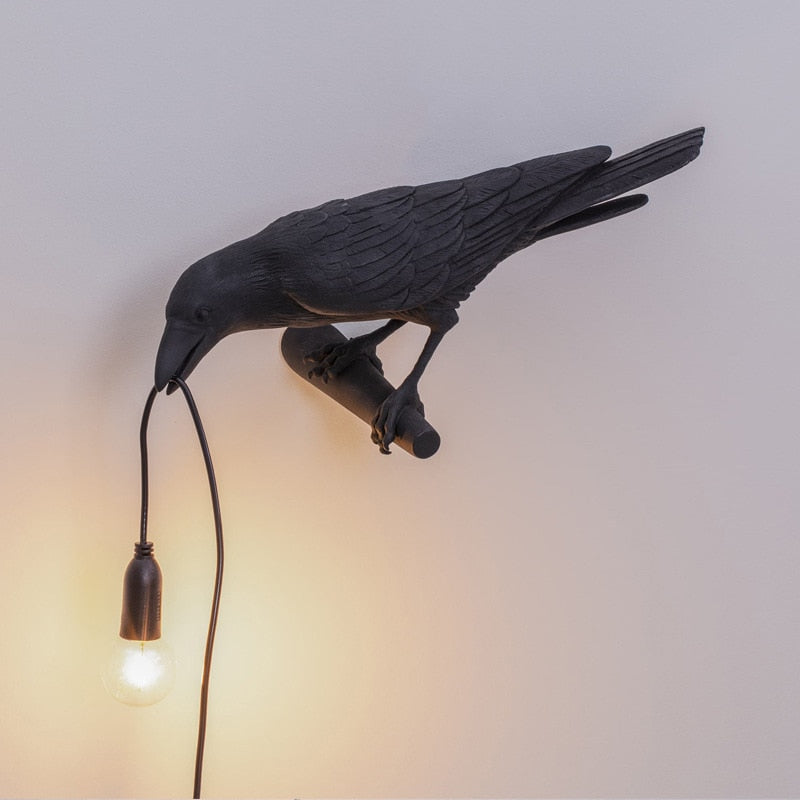 Vintage Raven Light Lamp | Black Widow – Black Widow Shop
